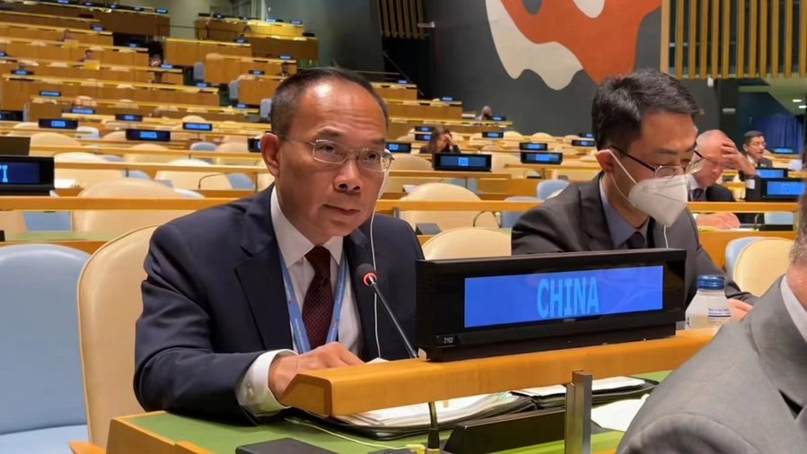 Un General Assembly First Committee Includes Community Of Shared